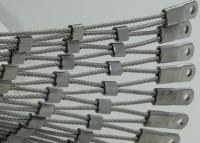 China 316L Stainless Steel 7x7 Cable Netting Rope Mesh - 1.0mm to 3.0mm Diameter, 20mm to 200mm Openings for sale