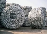 China Dia 2.5mm Hot Dip Galvanized Barbed Wire With 4 Points for sale