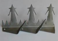 China Powder Coating Big Anti Climb 2mm Wall Security Wall Spikes for sale