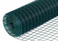 China Green PVC Coated 50mmx100mm 3ft Garden Welded Wire Mesh Netting for sale