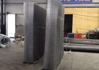 China 8 Gauge Welded Wire Mesh Panel 4mm Wire 75x75mm Mesh Hot Dip Galvanized 350g/sqm Zinc Rate for Fencing for sale