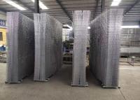 China 8 Gauge Welded Wire Mesh Panel 4mm Wire 75x75mm Mesh Hot Dip Galvanized 350g/sqm Zinc Rate for Fencing for sale
