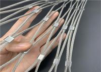 China SS316L 1-6mm Stainless Steel Knotted Rope Mesh for Zoo Cages 20x20mm Openings with High Tensile Strength for sale