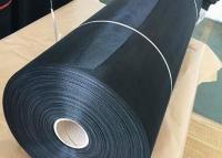 China Stainless Steel Security Fly Screen Mesh 0.8mm Wire 11 Mesh for Windows and Doors Black Color for sale