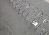 China Coiled Bto-18 Oem Concertina Razor Wire Hot Dipped Galvanized for sale