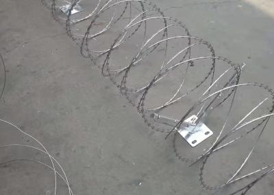 China Coiled Bto-18 Oem Concertina Razor Wire Hot Dipped Galvanized for sale