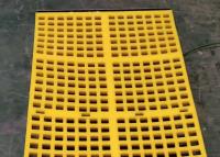 China 30mm Openning High Wear Resistant Polyurethane Vibrating Screen Mesh Combines Steel Wire for sale