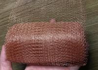 China 0.17mm Size 5 In X 20 Ft Copper Wire Mesh Gas Liquid Filter Fabric Screen for sale