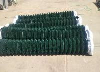 China Green PVC Chain Link Security Fence - 36