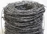 China Strong Reinforced 2 Strand 4 Point Galvanised Steel Barbed Wire for sale