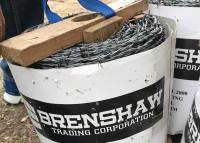China 9 Gauge Military Barbed Wire - PVC Coated Security Fencing in 10kg, 15kg, 17kg, 20kg Rolls with 3-6 Inch Spacing for sale