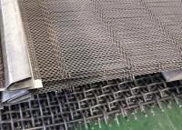 China 65mn High Tensile Strength 6mm Woven Vibrating Screen Mesh Wear And Abrasion Resistance for sale