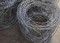China BTO-22 Hot Dipped Galvanized Steel Concertina Razor Wire with Welded Mesh for Security Fencing and Easy Installation for sale