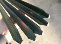 China Green Colored Fence Column Galvanised Star Pickets With Secure Barbed Wire for sale