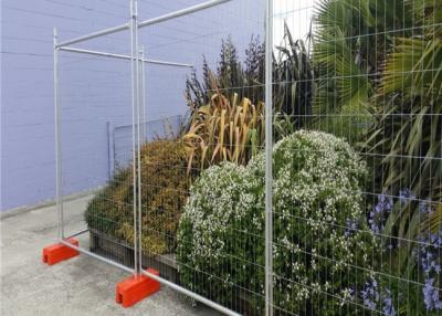 China Australia Standard Galvanized Temporary Mesh Fence Movable With PVC Feet for sale