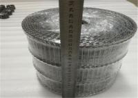 China 316 Stainless Steel Flat Flex 12mm Mesh Conveyor Belt for sale