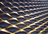 China Expanded Wire Mesh 24in X 24in Pattern Anodized Industrial Stretching Metal Sheet for sale