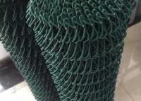 China 10 Ft Commercial 2x9 Gauge Galvanized Chain Link Fence Package Kits Complete for sale