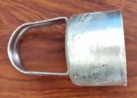 China Post Hot Dipped Galvanized 60mm Chain Link Fence Loop Cap for sale