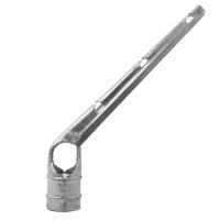China Galvanized Chain Link Fence Fittings Barbed Wire Extension Arms for sale