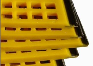 China 30mm Aperture Share D Tensioned Polyurethane Screen Panel for sale