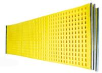 China 30mm Aperture Share D Tensioned Polyurethane Screen Panel for sale