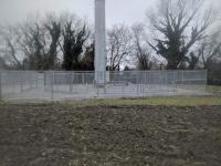 China 3mm Diameter 6 Ft Galvanized Fencing For Cell Tower Enclosure for sale