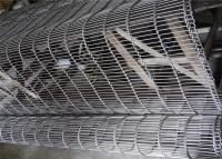 China SU304 Flat Food Wire Mesh Conveyor Belt Size Can Customized Long - Life for sale