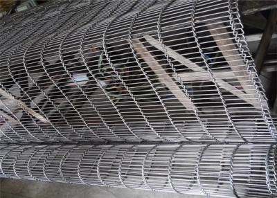China SU304 Flat Food Wire Mesh Conveyor Belt Size Can Customized Long - Life for sale