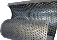 China 304 Stainless Steel Perforated Sieve Bend Screen with 0.8mm Holes and 80mm Width for Industrial Filtration for sale