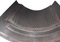 China 304 Stainless Steel Perforated Sieve Bend Screen with 0.8mm Holes and 80mm Width for Industrial Filtration for sale