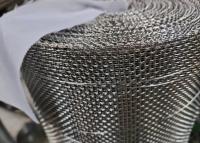 China 2m Width 10mesh 304 Stainless Steel Woven Wire Mesh 2.5mm Openning Selvage Edge for sale