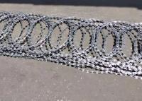 China BTO-22 Hot Dipped Galvanized Steel Concertina Razor Wire with Welded Mesh for Security Fencing and Easy Installation for sale
