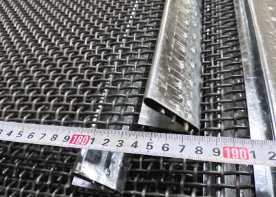 China 65Mn Heavy Duty Screen Mesh / Wire Mesh Sand Screen SGS Standard for sale