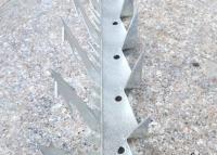 China 1m Length Large Sized SGS Hot Dipped Galvanized Anti Climb Wall Spike For Security for sale