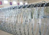 China Hot Dipped Galvanized Razor Barbed Wire for Prison Protect Fence for sale