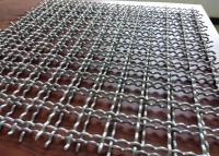 China 20x20mm Openning Galvanized Square Stainless Steel Crimped Wire Mesh for sale