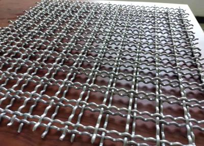 China 20x20mm Openning Galvanized Square Stainless Steel Crimped Wire Mesh for sale