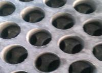 China Architectural Mild 1.85m X 2m Steel Perforated Mesh Punched Hole Sheet Screen for sale