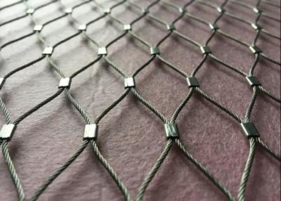 China 1.5mm Stainless Steel Wire Rope Mesh with 1.6 KN MBL and Custom Length Options for Architectural Applications for sale