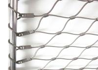 China 1.5mm Stainless Steel Wire Rope Mesh with 1.6 KN MBL and Custom Length Options for Architectural Applications for sale