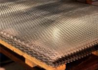 China Balcony Roof Gutter Guard Aluminium Expanded Metal Mesh Flooring ISO SGS for sale
