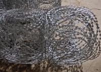 China 800mm Diameter Concertina Razor Wire Flat Wrap Bto-20 for sale