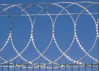 China 800mm Diameter Concertina Razor Wire Flat Wrap Bto-20 for sale
