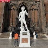 China Factory High Quality Life Size Western Greek Figure Muscle Man Marble Statue for sale