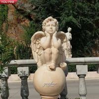 China Custom Life Size Cherub Marble Statue Figure Statue for sale