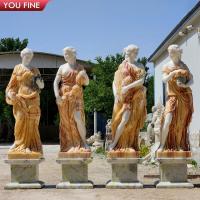 China Life Size Female Garden Sculpture Marble Four Season Statues for Sale for sale