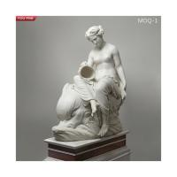 China Custom Life Size Marble Thetis on a Dolphin Statue for sale