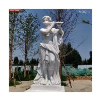 China Custom Life Size Marble Thetis on a Dolphin Statue for sale