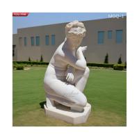 China Custom Outdoor Lawn White Marble Statue of Aphrodite for sale